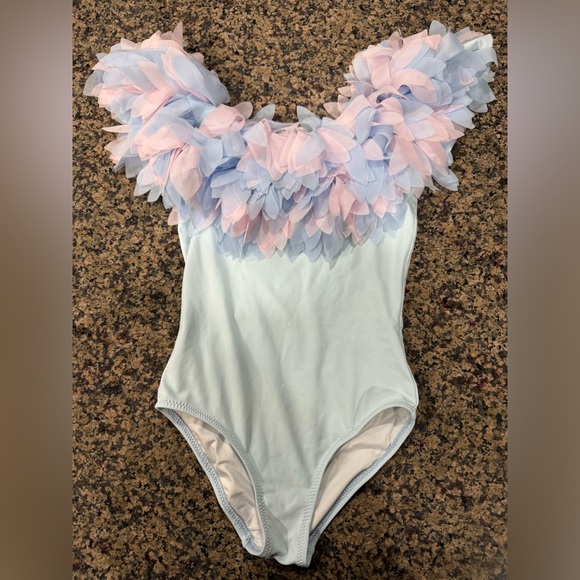 Stella Cove | Swim | Stella Cove Girls Light Blue One Piece Swimsuit ...